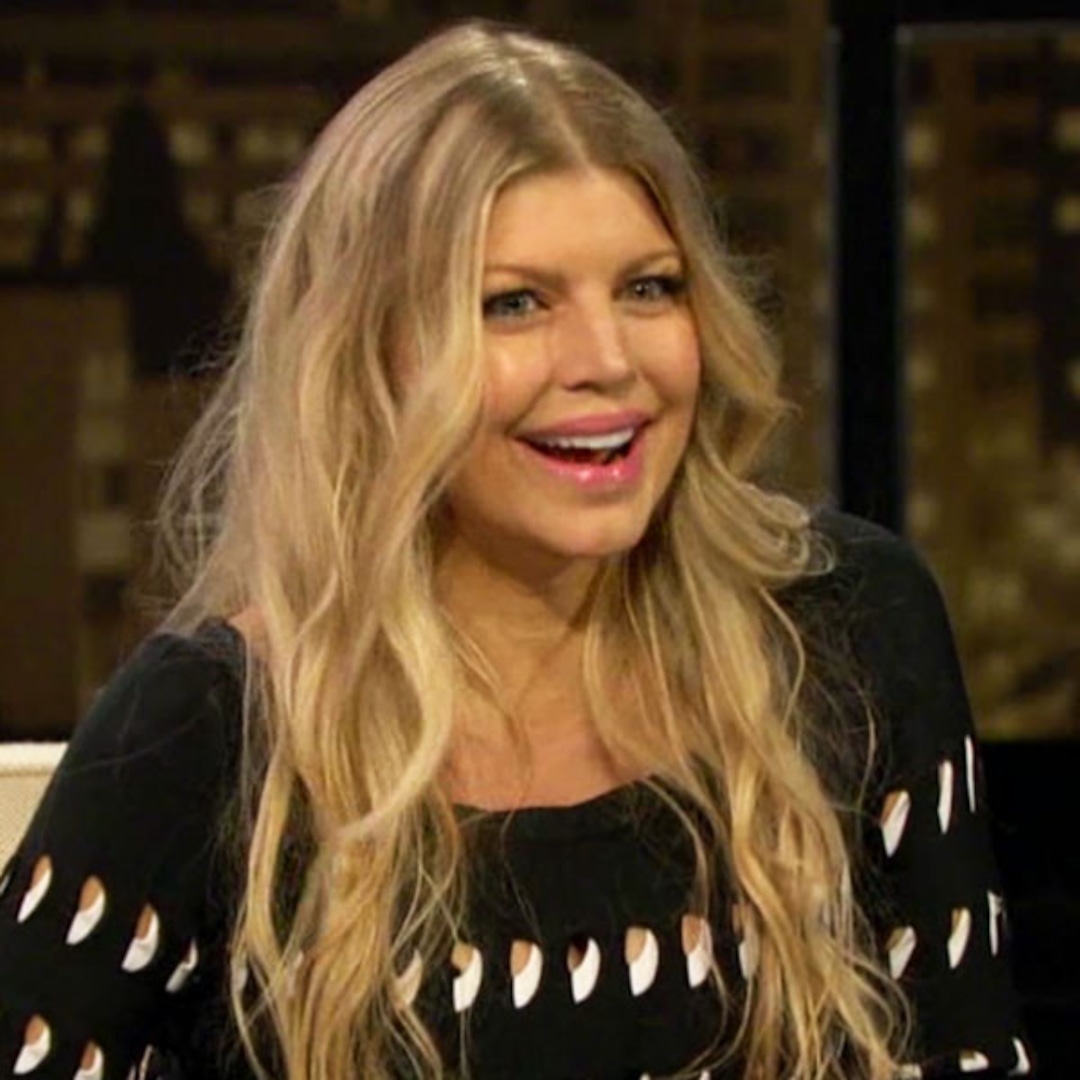 Fergie French Kisses Her Son Watch Now E Online